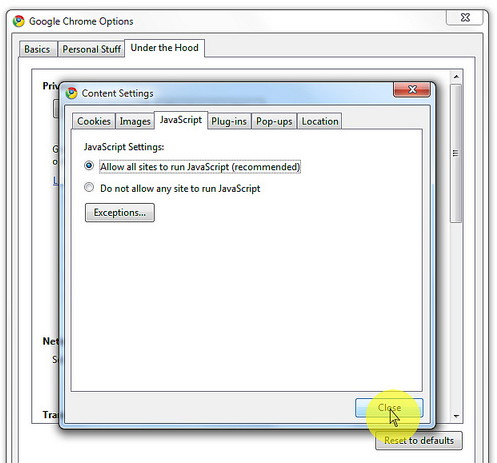 Cómo habilitar JavaScript en tu navegador